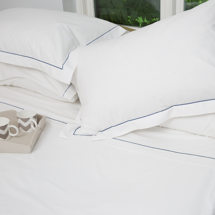 Embroidered Flat Sheet - Tonder & Tonder